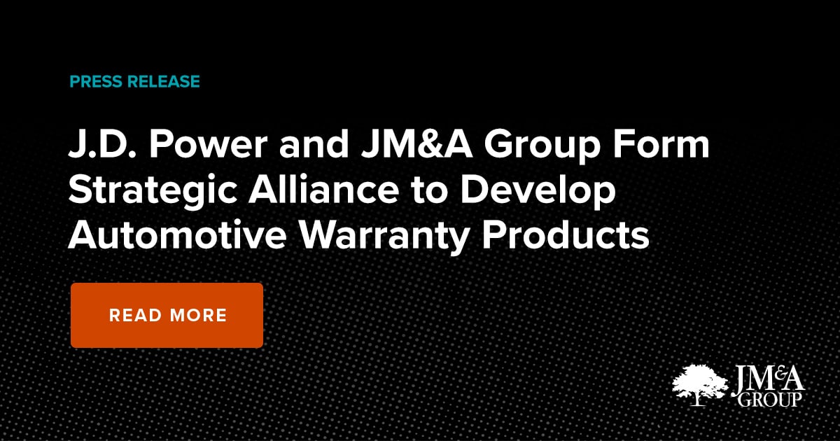 J.D. Power and JM&A Group Form Strategic Alliance to Develop Automotive ...